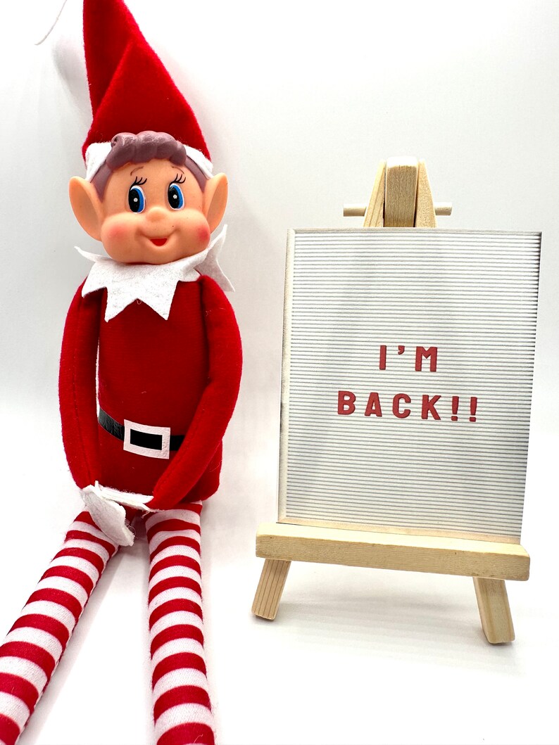 14-days of Christmas Elf Activity Kit Elf Props Elf - Etsy