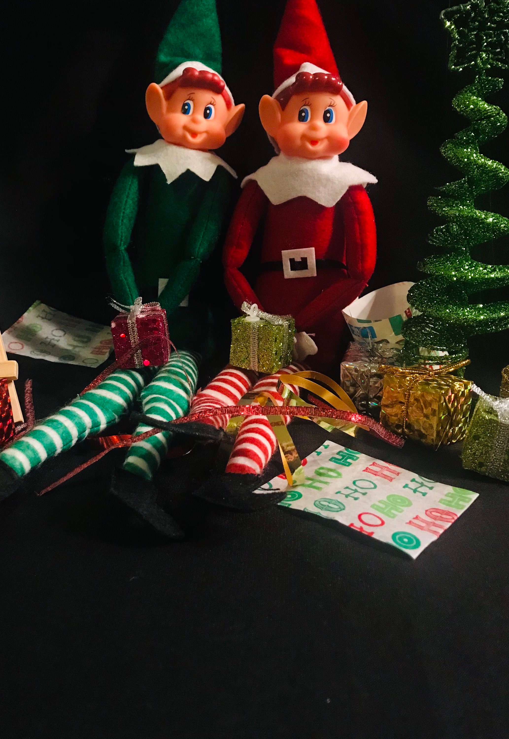 2-ELF 24-days of Christmas Elf Activity Kit Elf Props Elf - Etsy