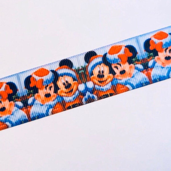 Minnie Mouse Grosgrain Ribbon - Etsy