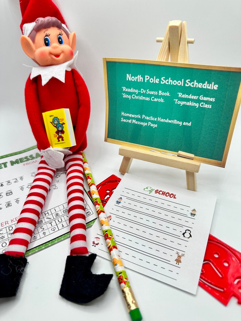 14-days of Christmas Elf Activity Kit Elf Props Elf - Etsy