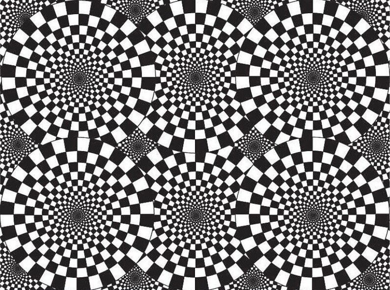 Optical Illusion Sticker Pack - Etsy