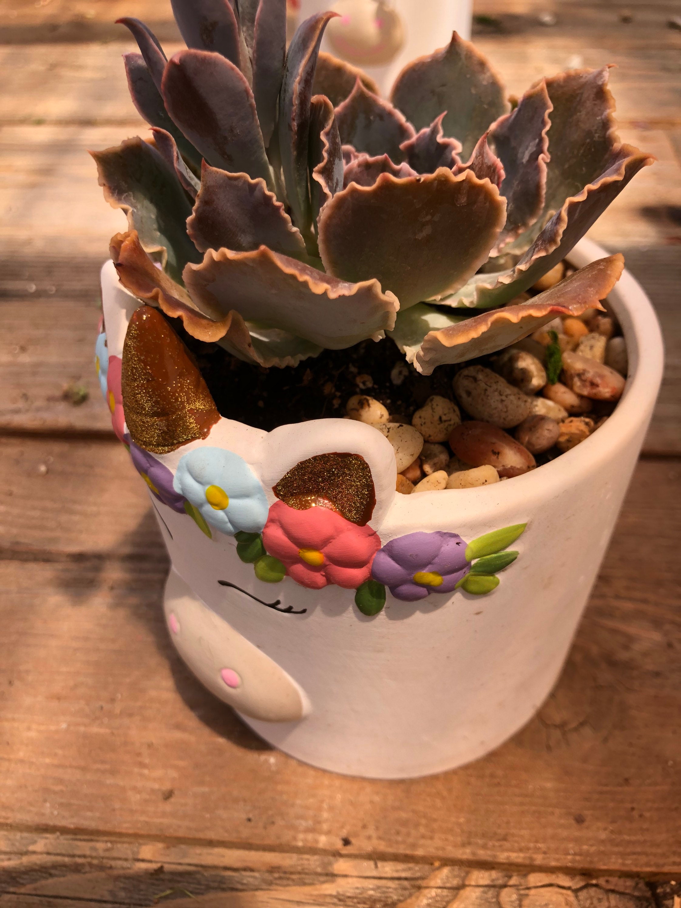 Unicorn Planter Pot. Teacher Appreciation Gift. Pencil Holder. Planter ...
