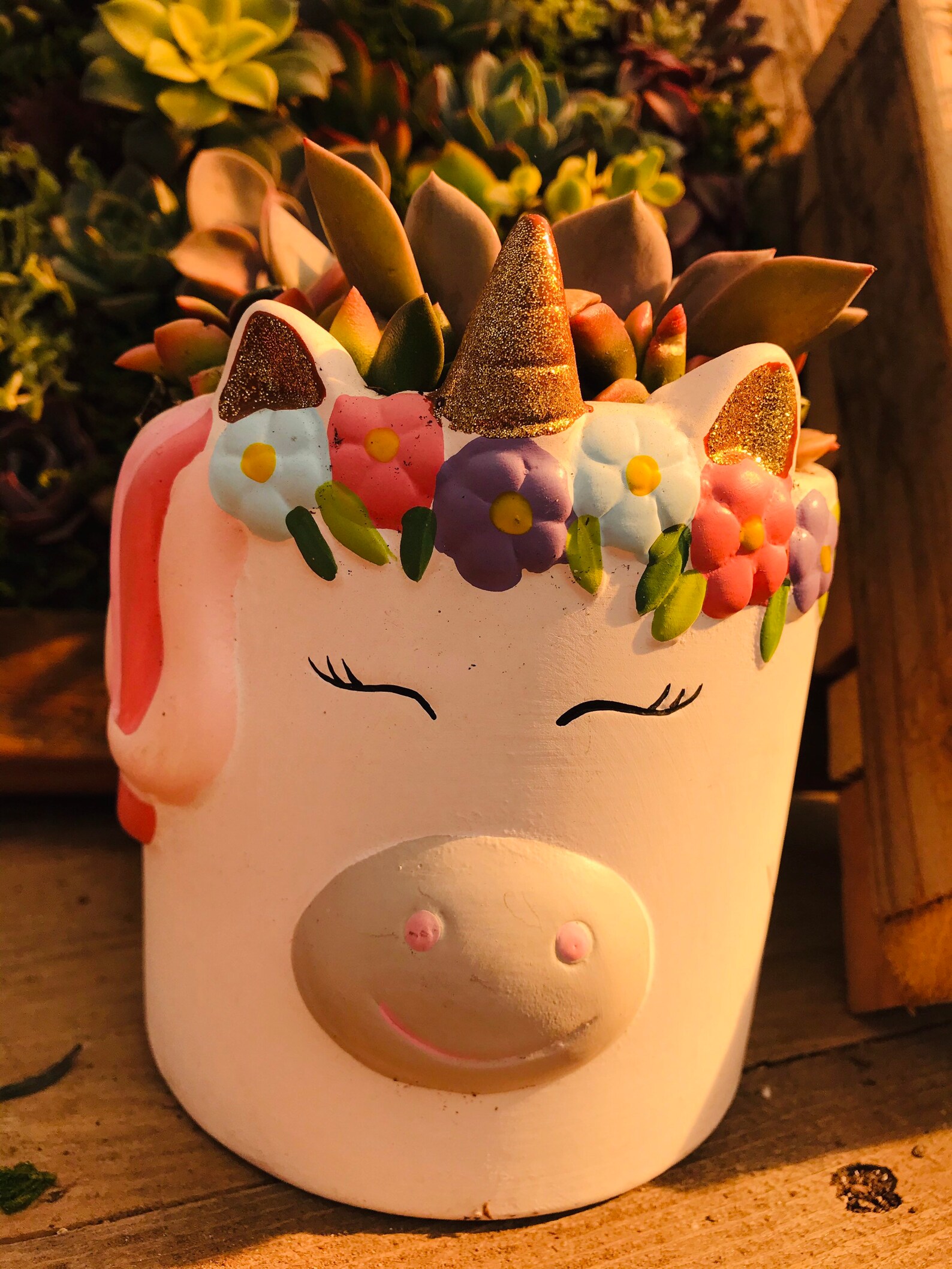 Unicorn Planter Pot. Teacher Appreciation Gift. Pencil Holder. Planter ...