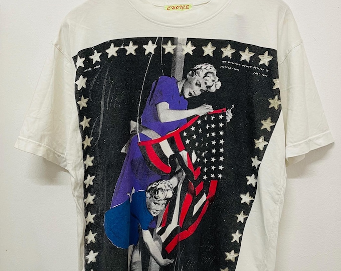 Vintage 90s Old Poster Propaganda T-shirt / All Over Prints / Graphics ...