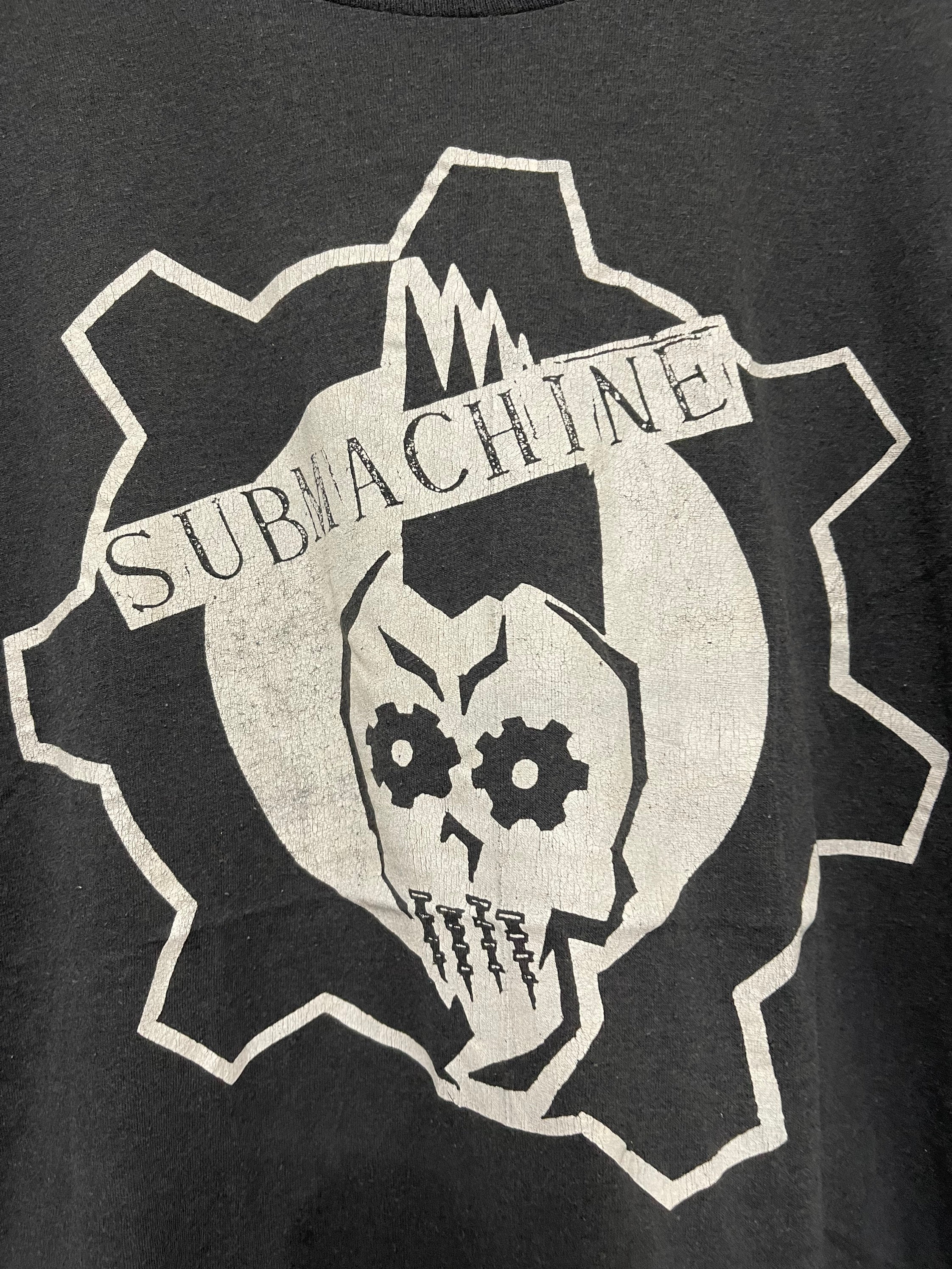 Vintage 80s Submachine Band CI Records Punk Music Band T-shirt / Punk ...