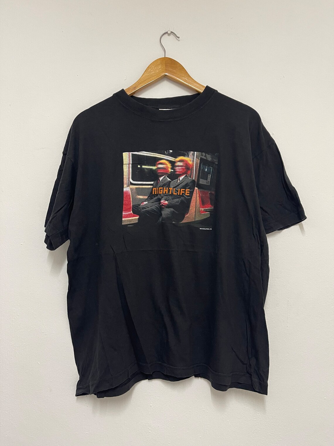 Vintage Y2K Pet Shop Boys “ Nightlife 2000 Synth-pop Music Band T-shirt ...