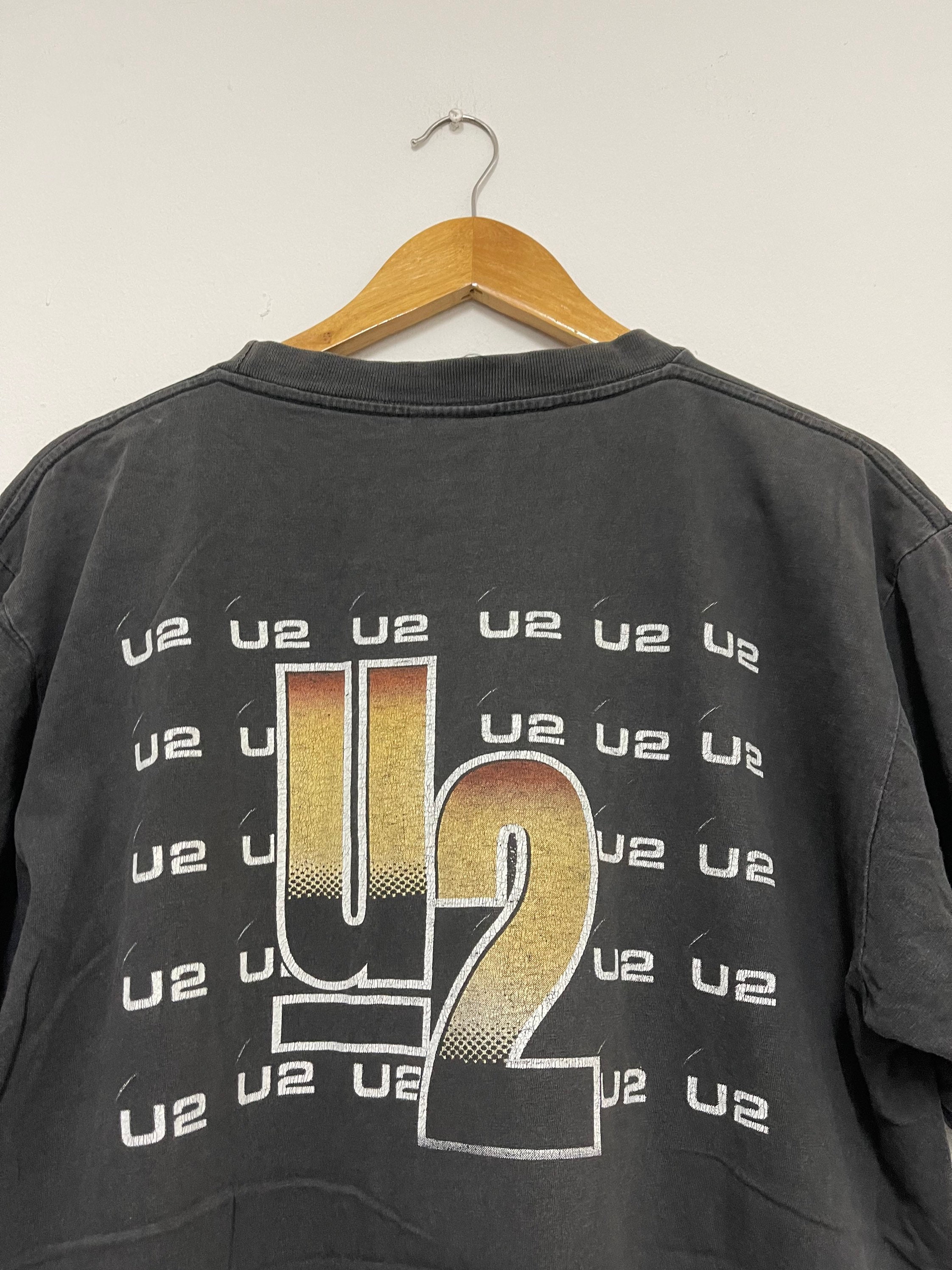 Vintage 90s U2 Band “ Bono Anchung Baby DISTRESSED T-shirt / UK Pop ...