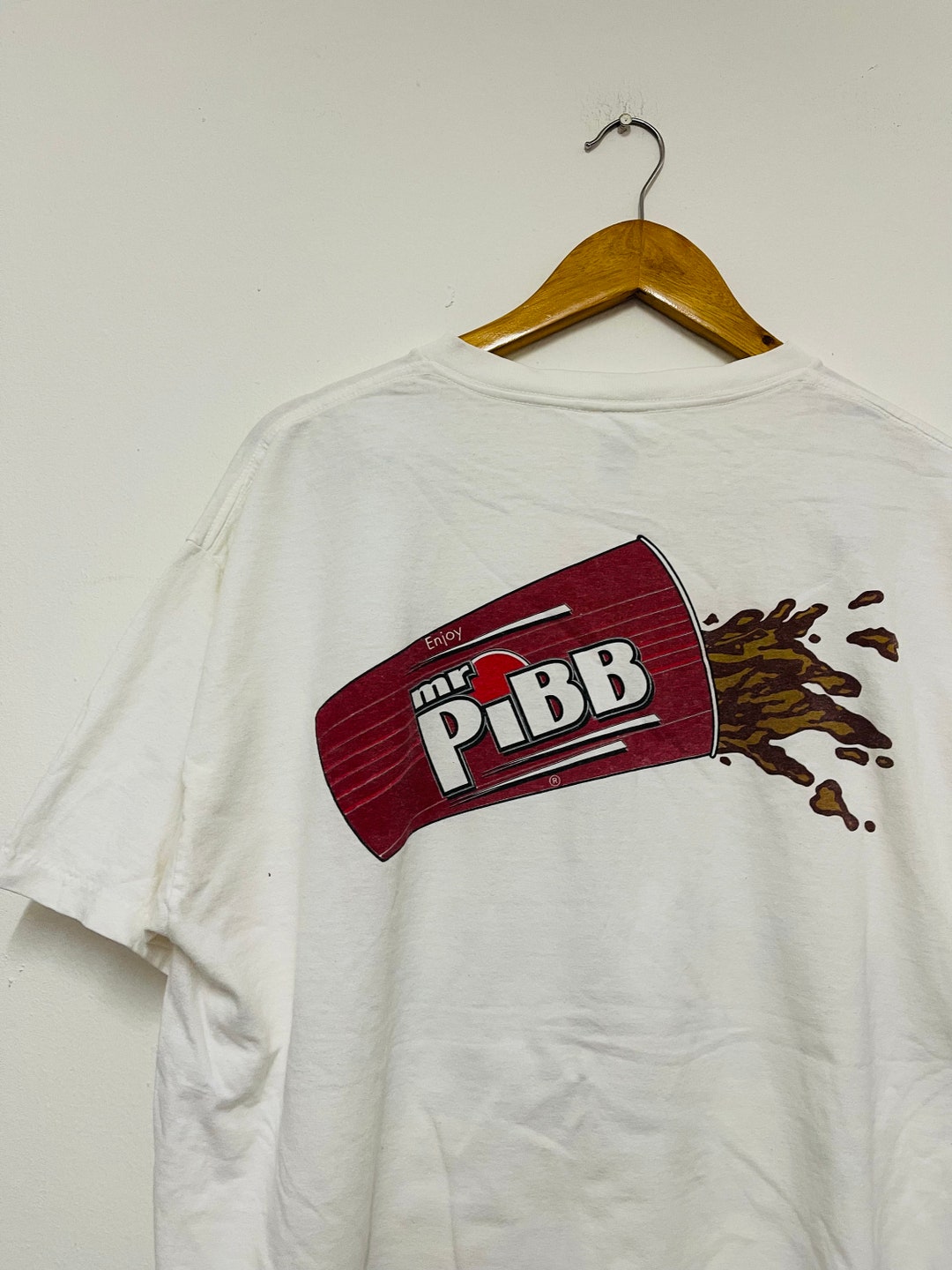 Vintage 90s Mr Pibb T-shirt / Coke / Advertising / Promo / - Etsy