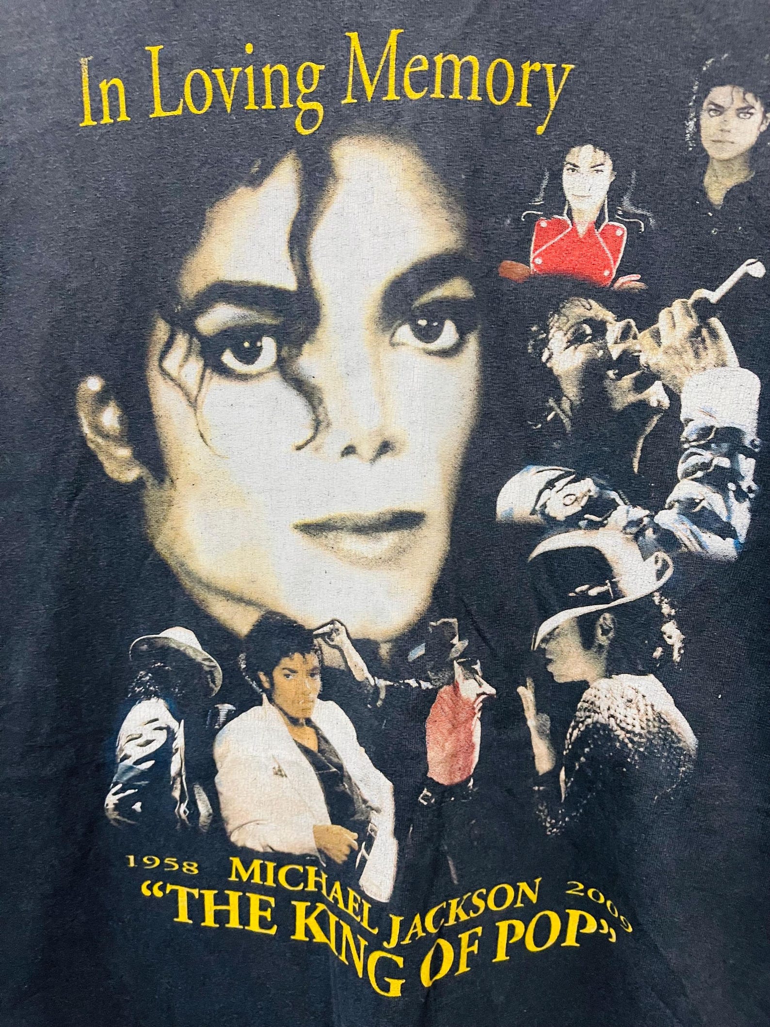 Vintage Y2K in Loving Memory : the King of Pop 09 T-shirt / Pop Music ...