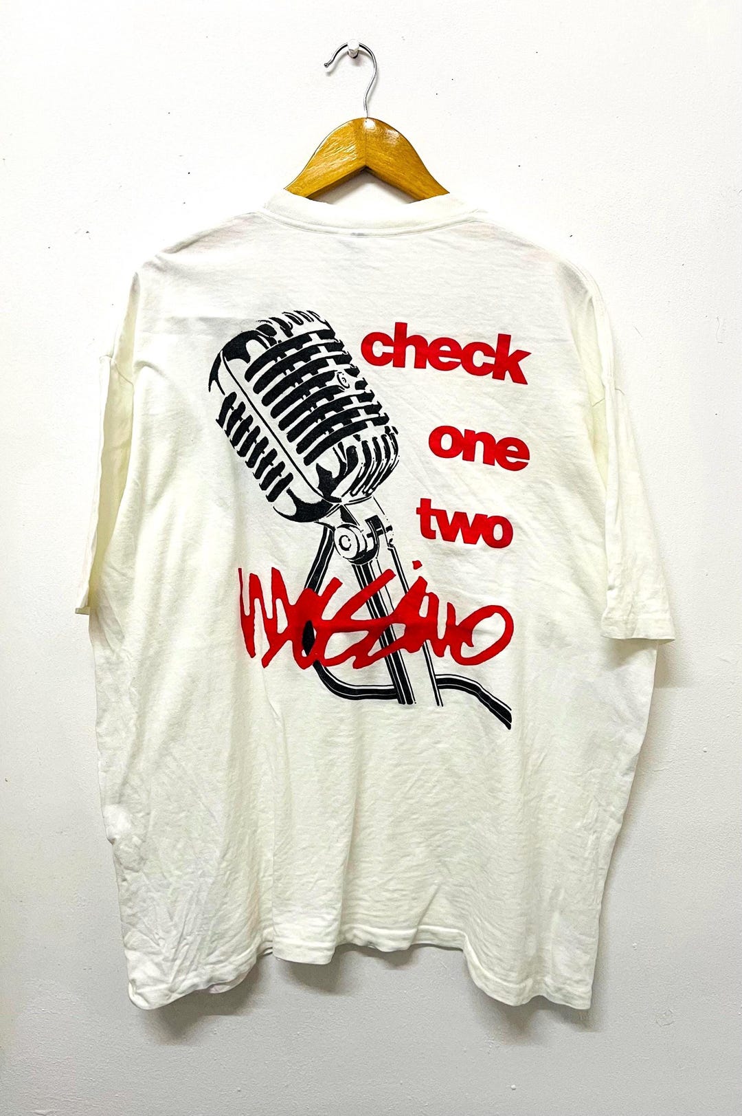 Vintage 90s Mossimo : Check One Two T-shirt / Modern Streetwear / Rare ...
