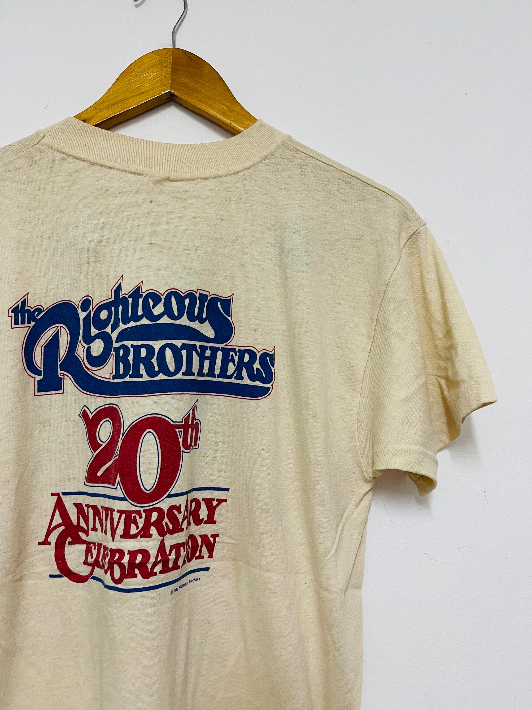 Vintage 80s the Righteous Brothers : 20th Anniversary Celebration T ...