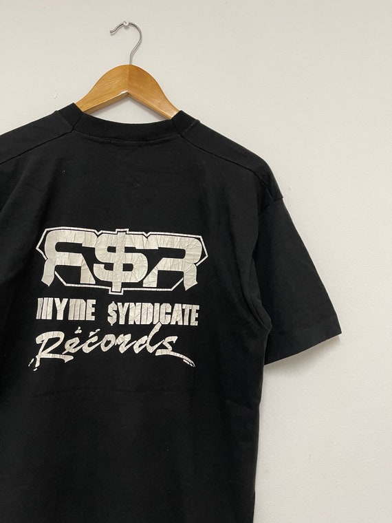 Vintage 90s Rhyme Syndicate Records RSR ICE-T Rap T-S… - Gem