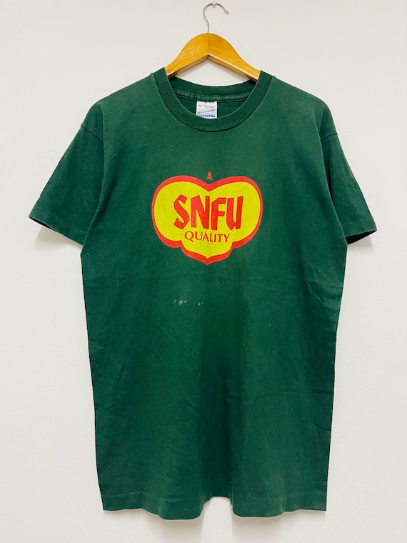 Vintage 90s SNFU Band : Geek 7 1995 Hardcore Punk Mus… - Gem
