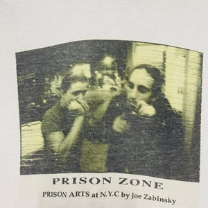 Vintage 90s Prison Zone : Joe Zabinsky Fotoart T-shirt / 90s ...
