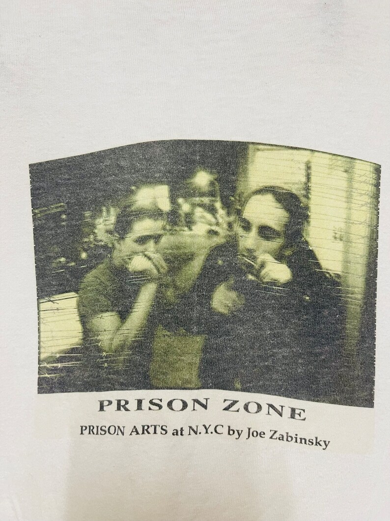 Vintage 90s Prison Zone : Joe Zabinsky Fotoart T-shirt / 90s ...