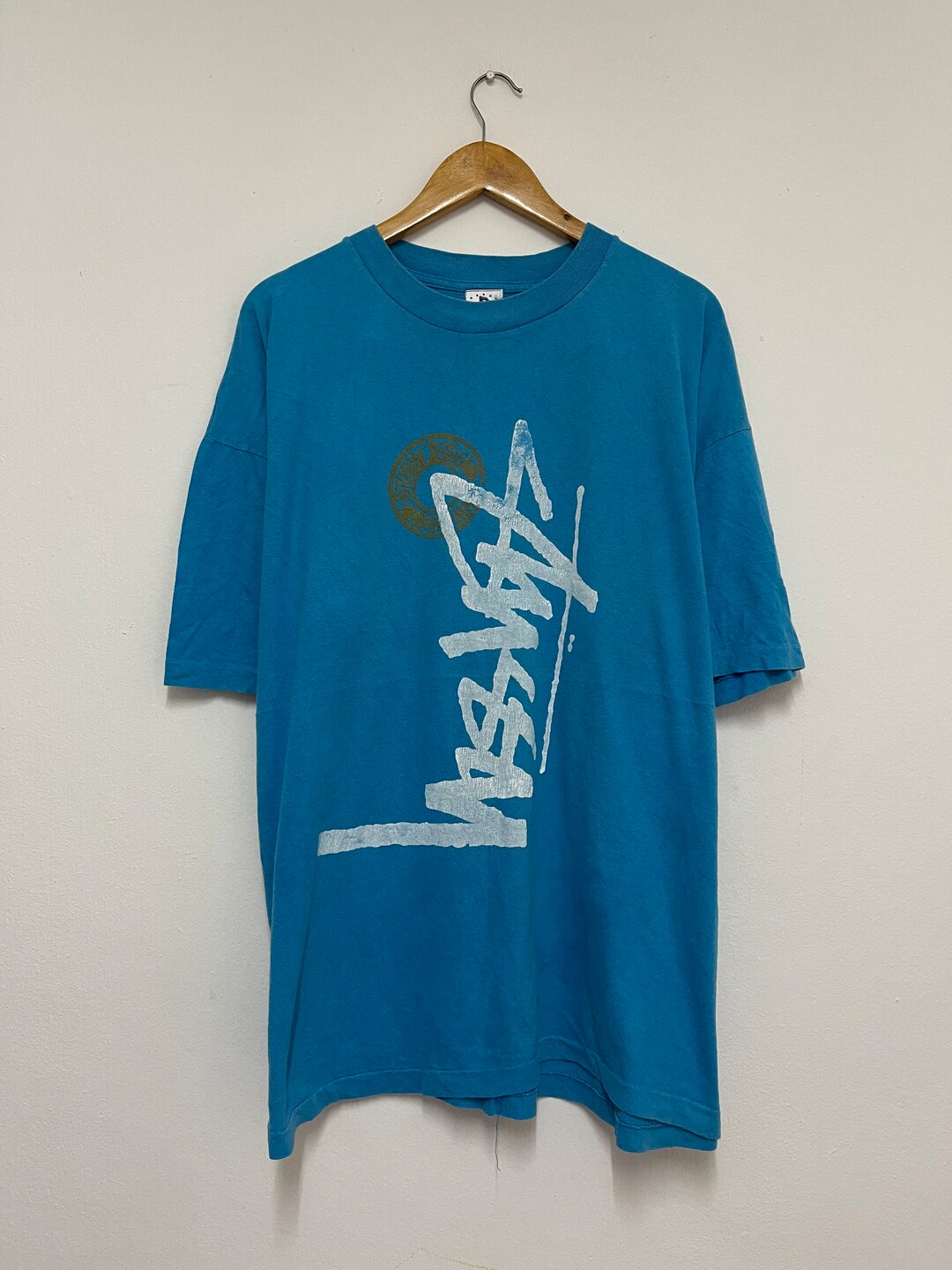 Vintage 90s Stussy Clothing Streetwear T-shirt / Skate Surf ...