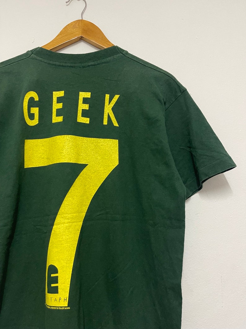 Vintage 90s SNFU Band : Geek 7 1995 Hardcore Punk Music T-shirt / Skate ...