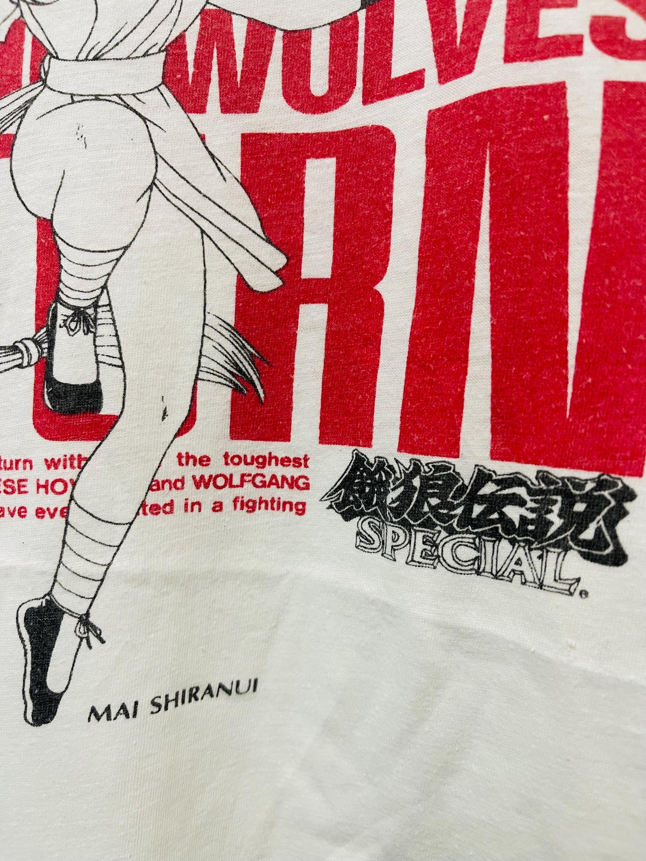 Vintage 90s Fatal Fury Special : Mai Shiranui T-shirt / Anime ...