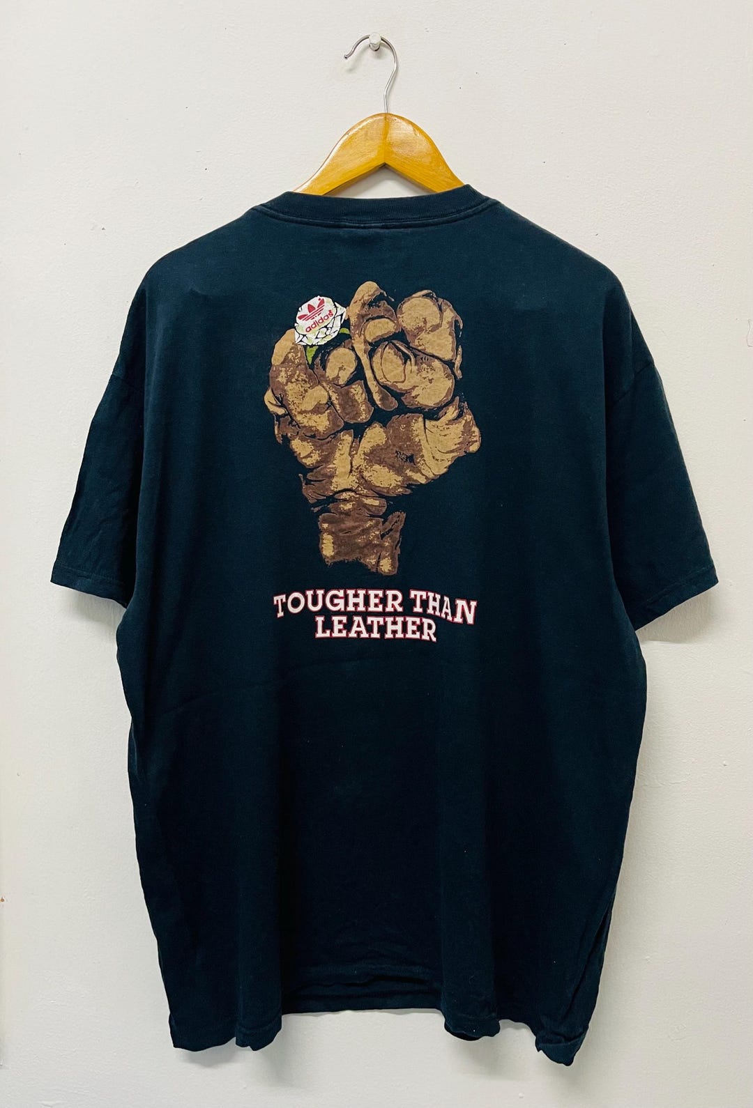 Vintage Y2K Run DMC : Tougher Than Leather T-shirt / Hip Hop / Rap Tee ...