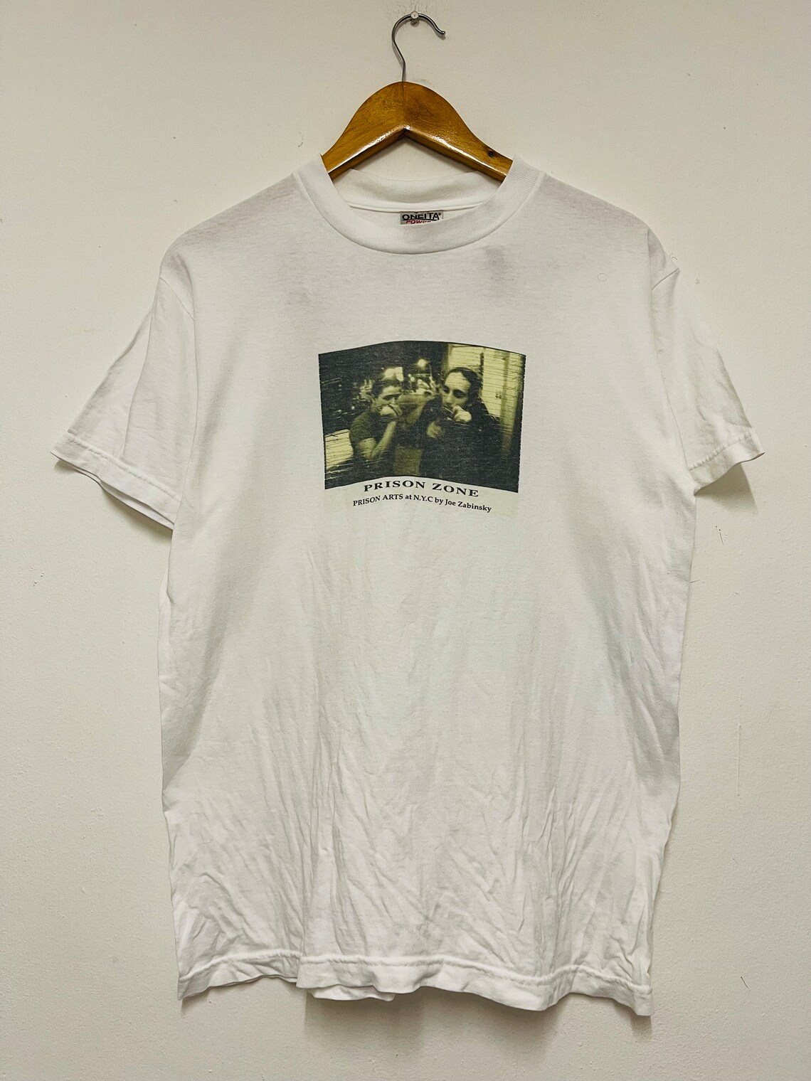 Vintage 90s Prison Zone : Joe Zabinsky Fotoart T-shirt / 90s ...