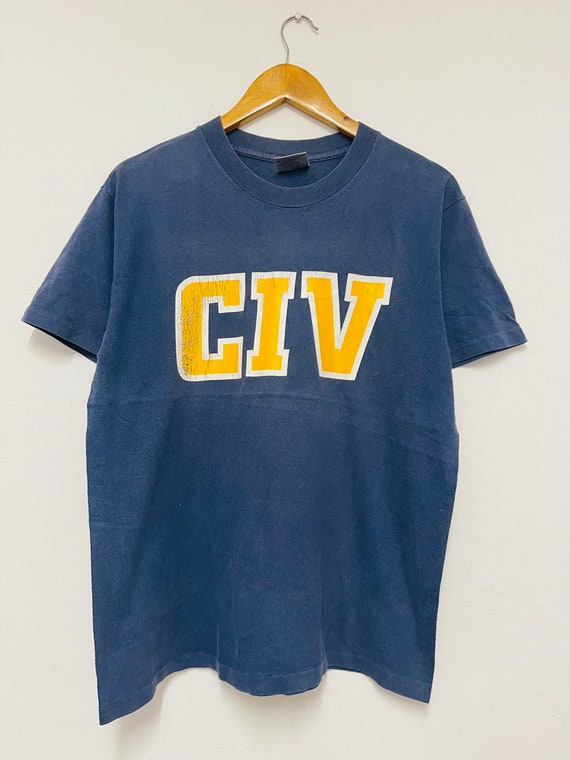Vintage 90s CIV Band Hardcore Punk Rock Music T-Shirt… - Gem