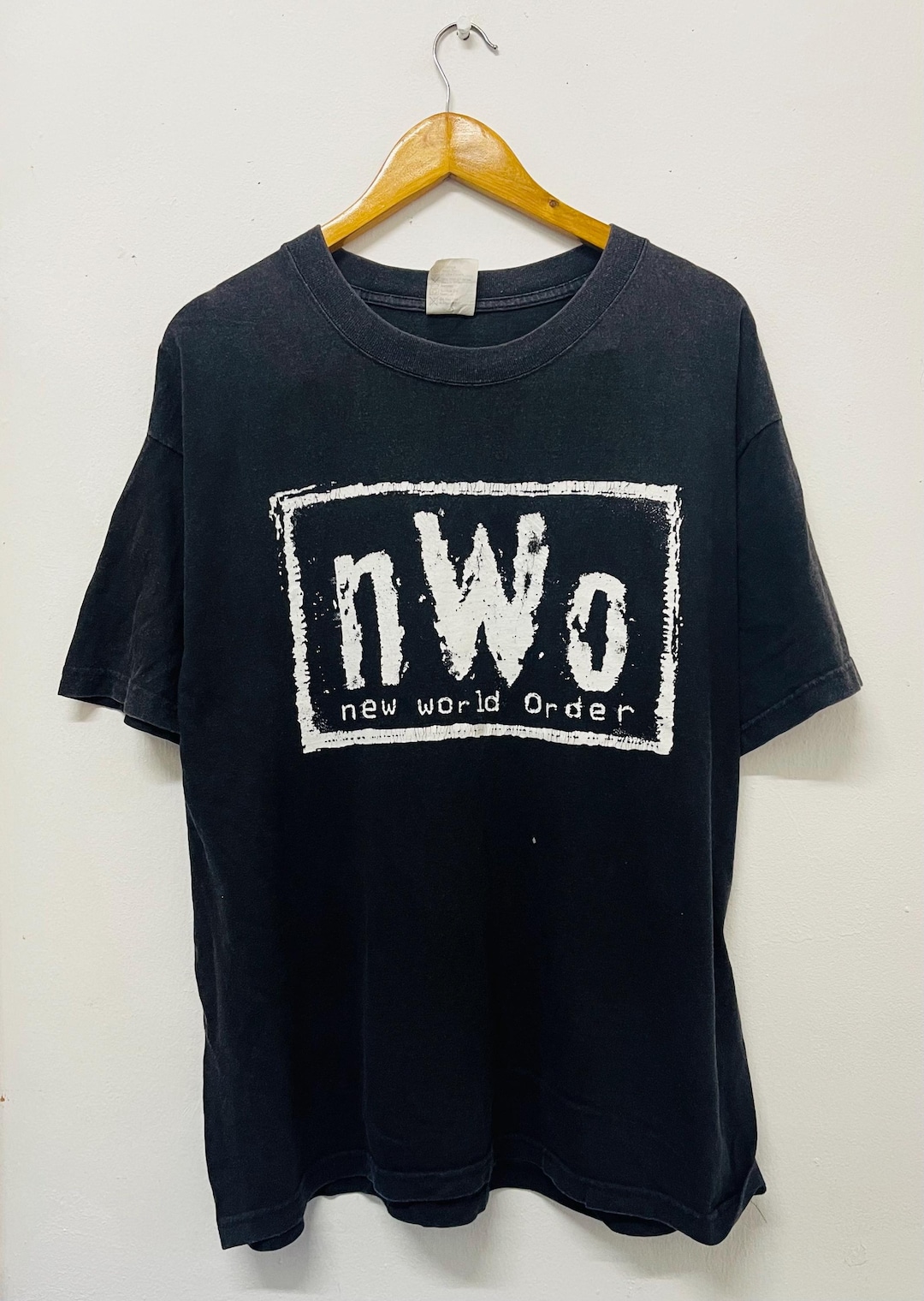 Vintage 90s Nwo : New World Order T-shirt / Streetwear / Wrestling ...