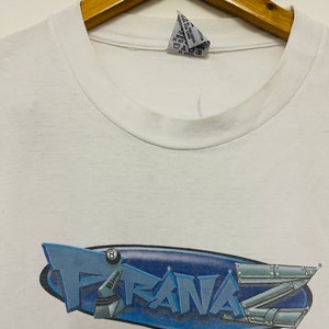 Vintage Y2K Piranaz 2001 Streetwear T-shirt / Skate Surf / Streetwear ...