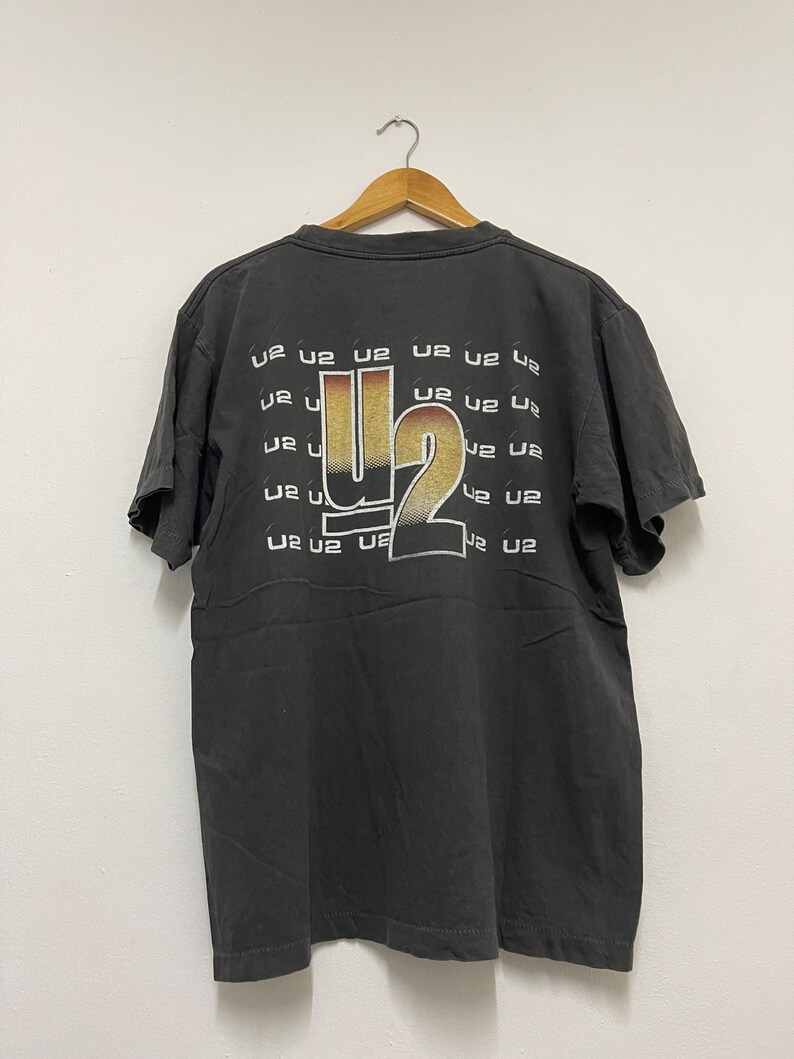 Vintage 90s U2 Band “ Bono Anchung Baby DISTRESSED T-shirt / UK Pop ...
