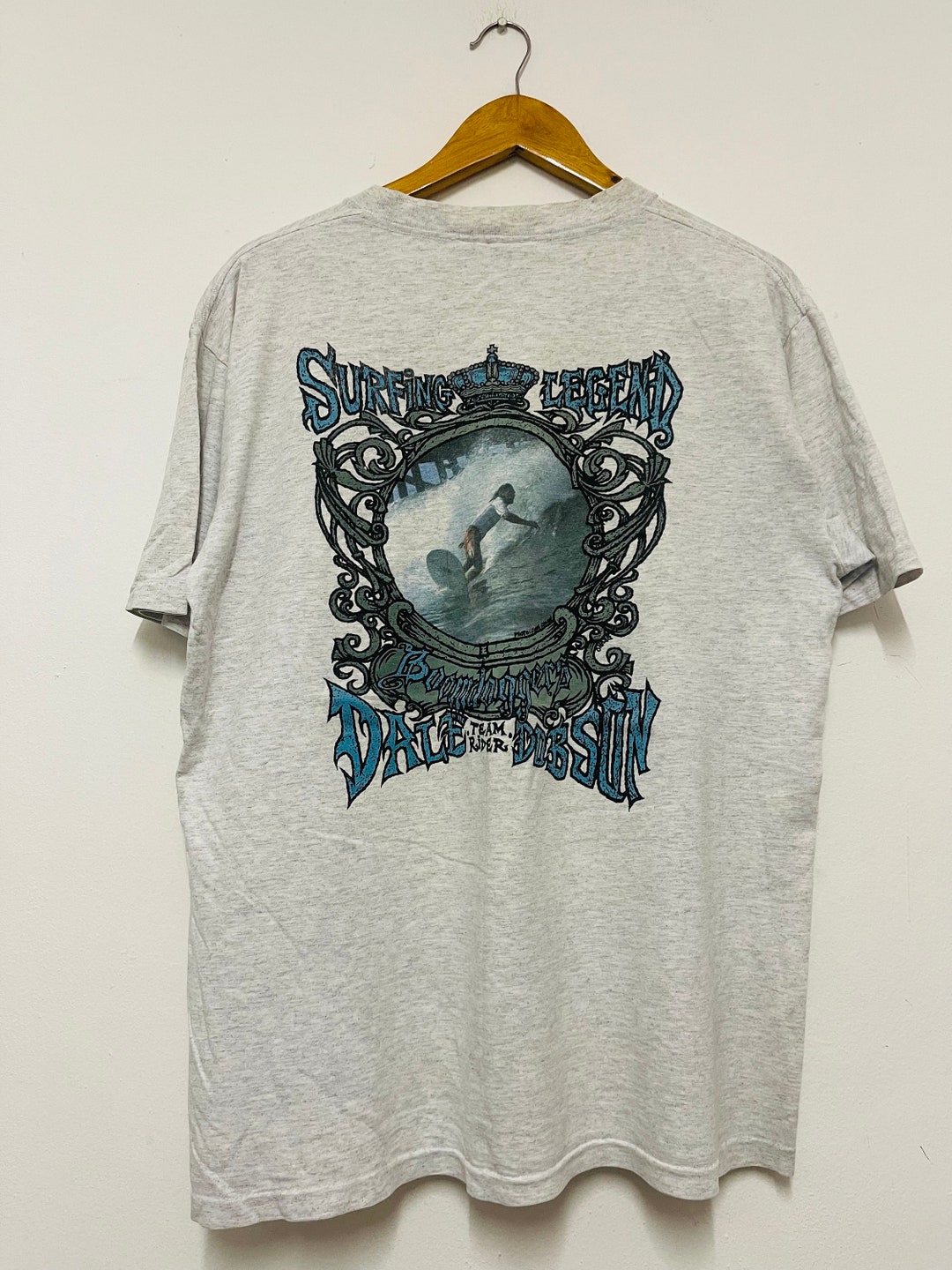 Vintage 90s Boom Doggers : Dale Dobson Team Rider T-shirt / Pro Surfer ...