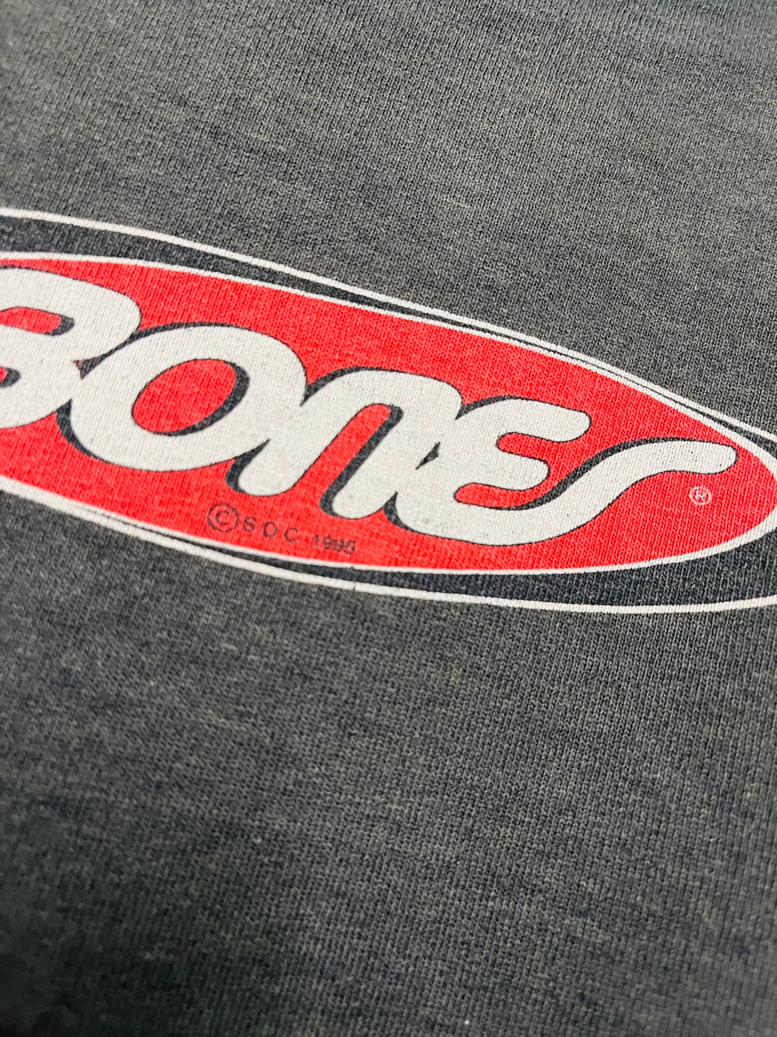 Vintage 90s Bones 1996 : SOC Skateboarding T-shirt / Powell / Rave ...