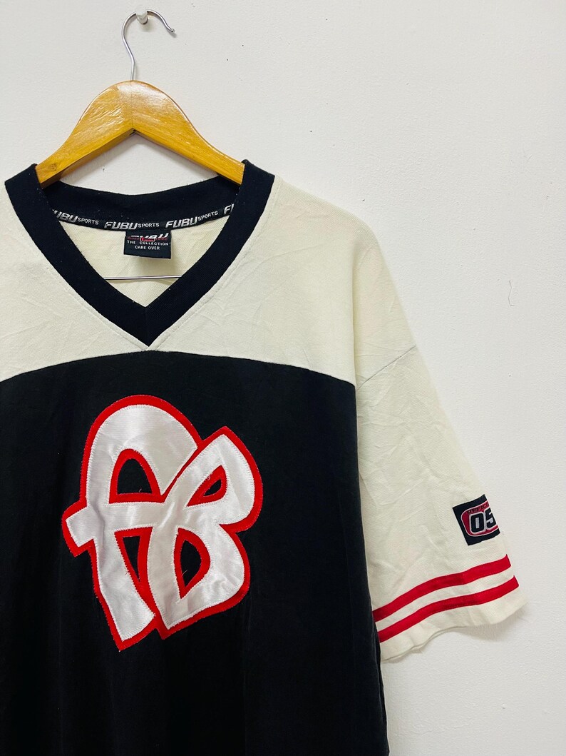 Vintage 90s Fubu Rap Clothing Embroidered T-shirt / Modern Streetwear ...