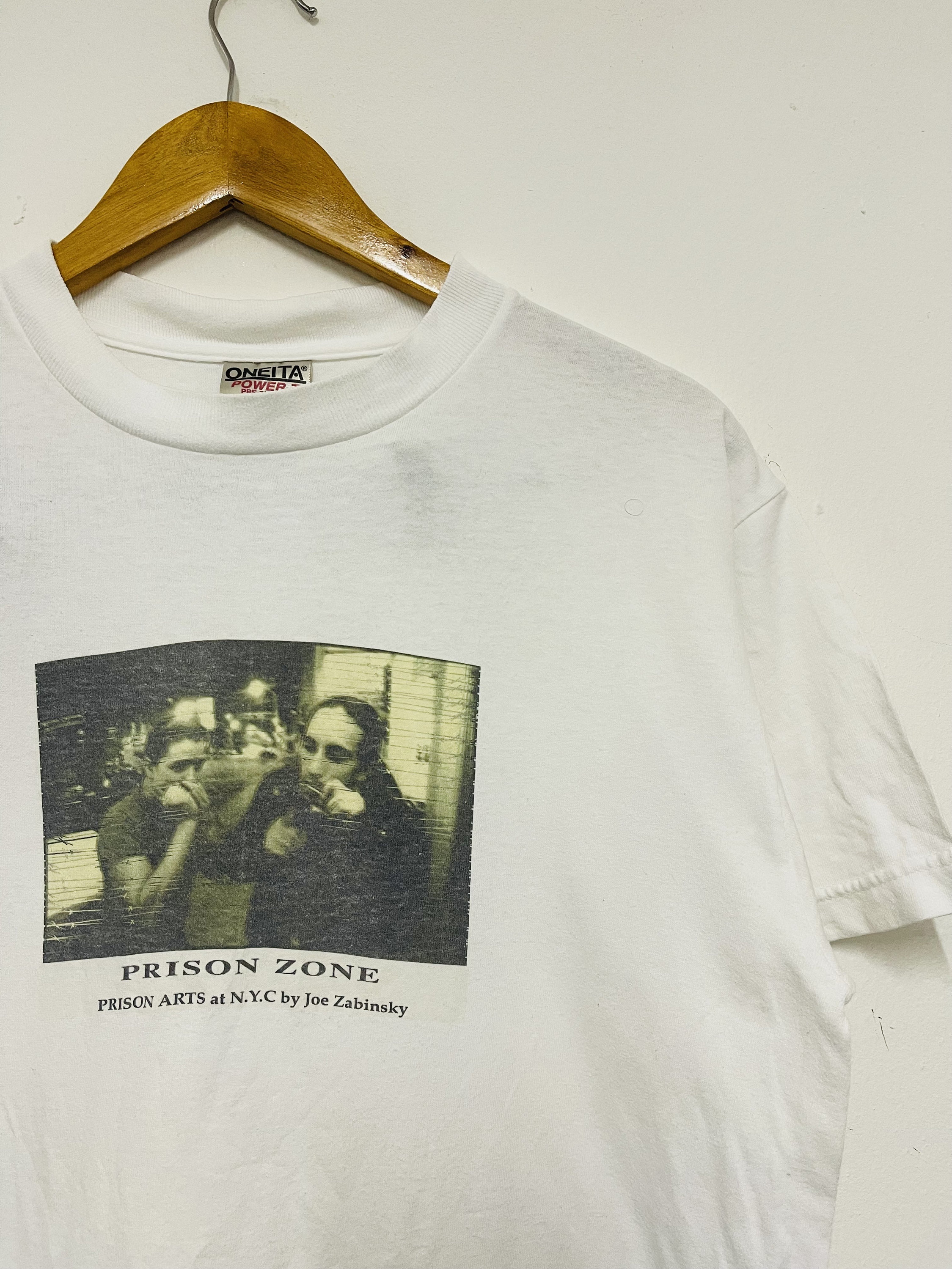 Vintage 90s Prison Zone : Joe Zabinsky Fotoart T-shirt / 90s ...