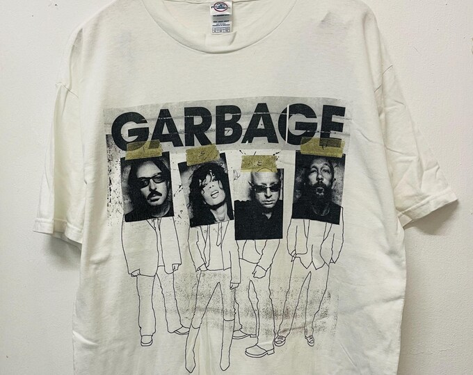 Vintage Y2K Garbage Band : Bleed Like Me World Tour 2005 T-shirt ...