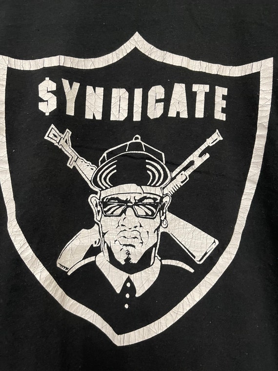 Vintage 90s Rhyme Syndicate Records RSR ICE-T Rap T-S… - Gem