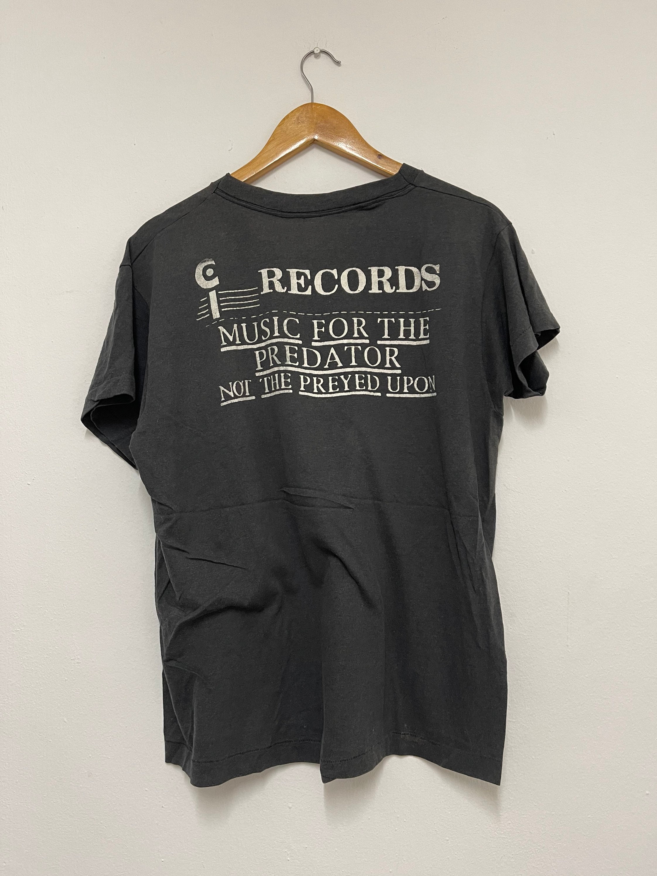 Vintage 80s Submachine Band CI Records Punk Music Band T-shirt / Punk ...