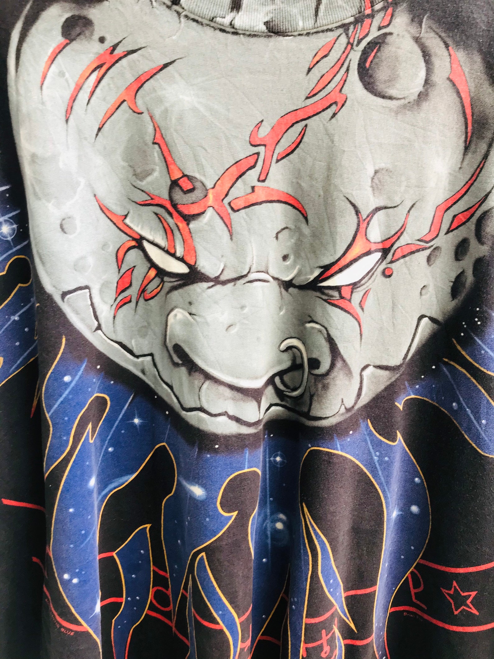 Grab It Vintage Liquid Blue : Mad Sun 03 Art Graphic | Etsy