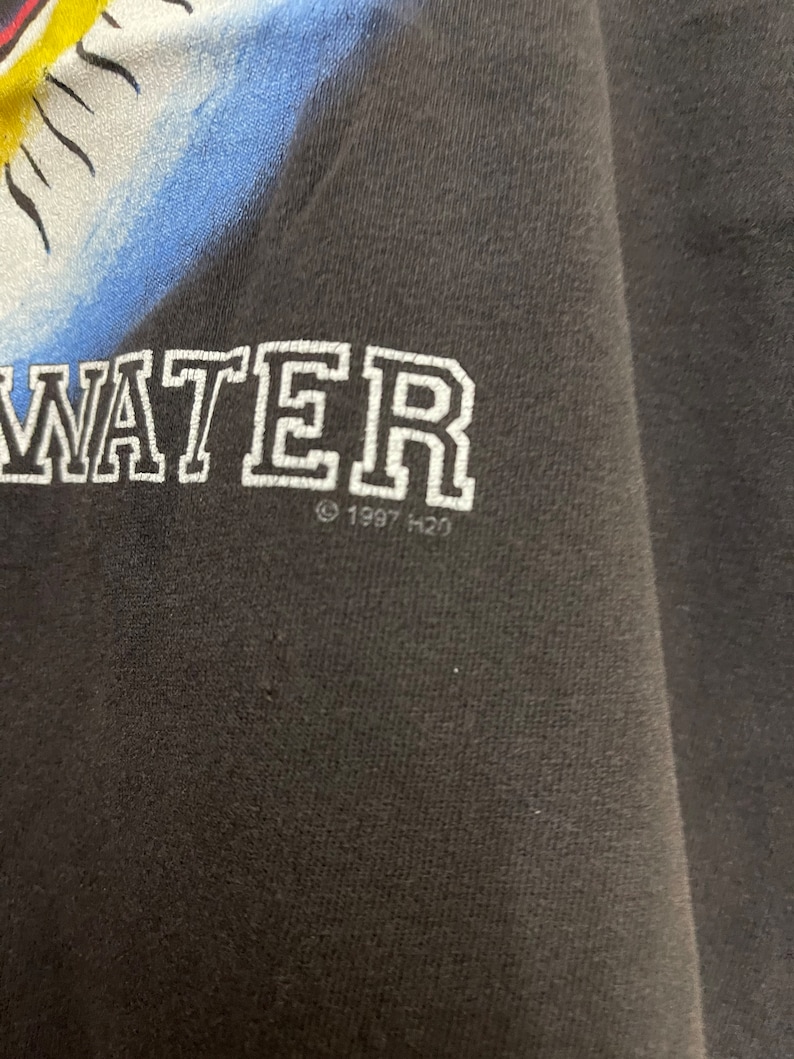 Vintage 90s H20 Band “ Thinker Than Water 1997 Music T-shirt / Hardcore ...