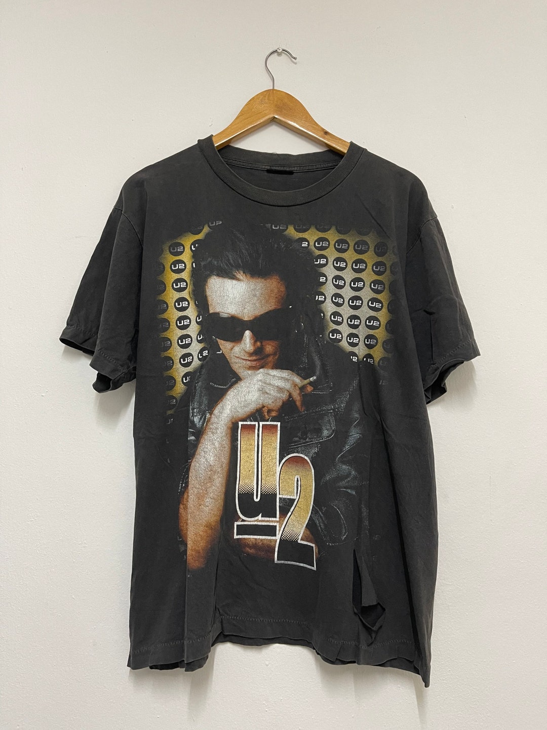 Vintage 90s U2 Band “ Bono Anchung Baby DISTRESSED T-shirt / UK Pop ...
