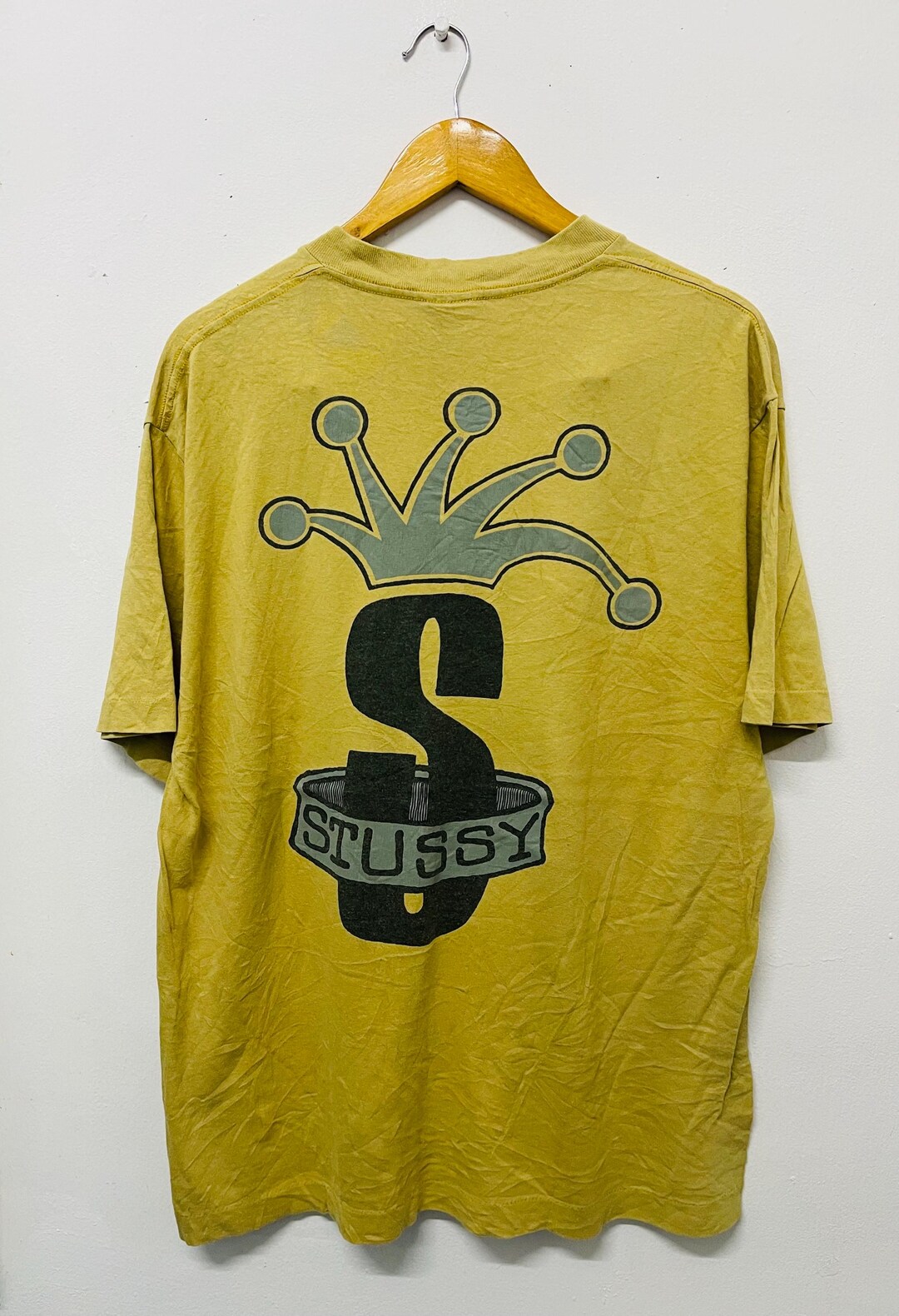 Vintage 90s Stussy “crown Clown Americna Modern Streetwear T-shirt ...