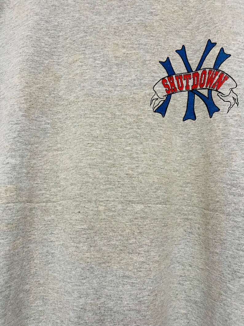 Vintage 90s Shutdown Band : Brooklyn Hardcore Music T-shirt / New York ...