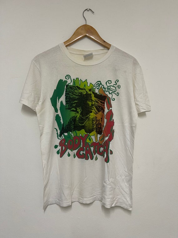 Vintage 80s Body Catch Reggae Root House Music T-Shir… - Gem