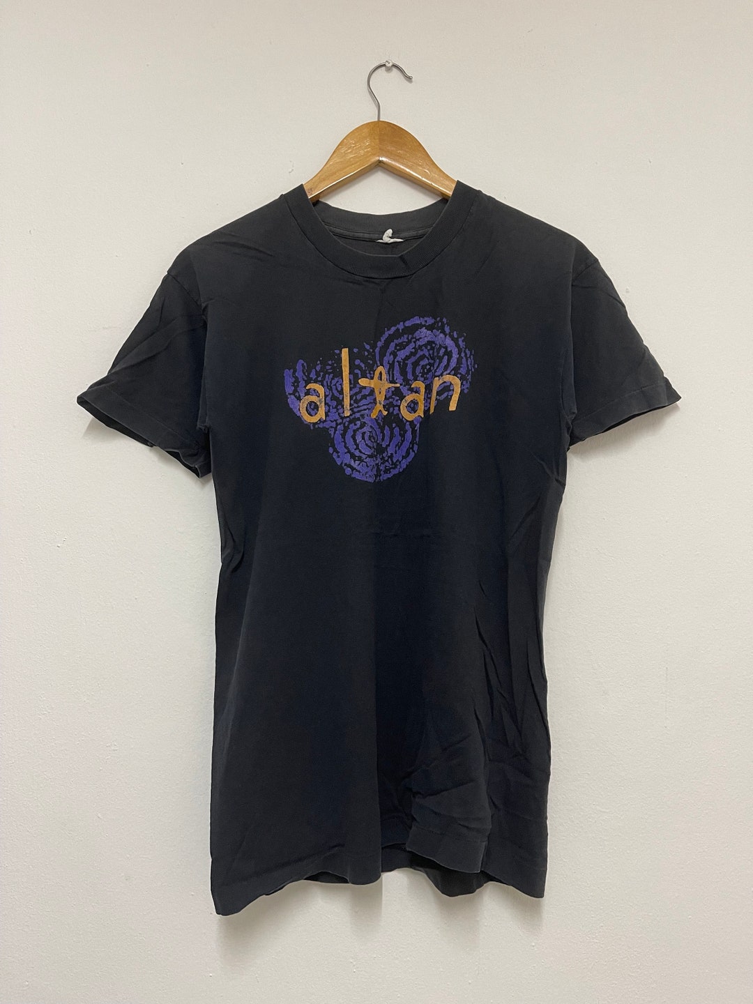 Vintage 80s Altan Band “ Horse With Heart 1989 Irish Folk T-shirt ...