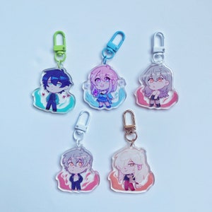 Honkai Star Rail HSR Keychains, Honkai Keychain, Ita Bag Accessory ...