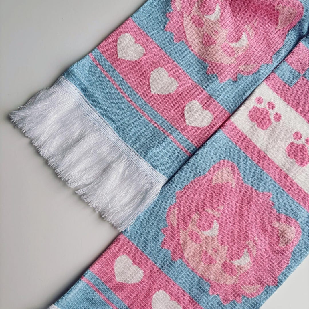 Catboy Scarf - Cute Scarf, Kawaii Clothing, Catboy Clothing, Cotton ...
