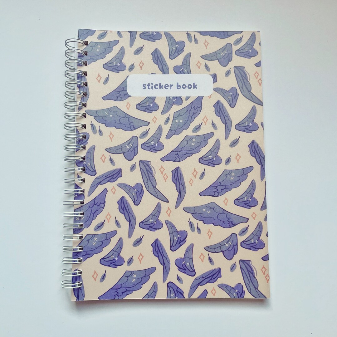 Sticker Album Reusable Collecting Book, Reusable Sticker Book ...