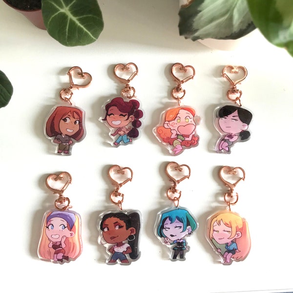 Total Drama Keychain - Etsy