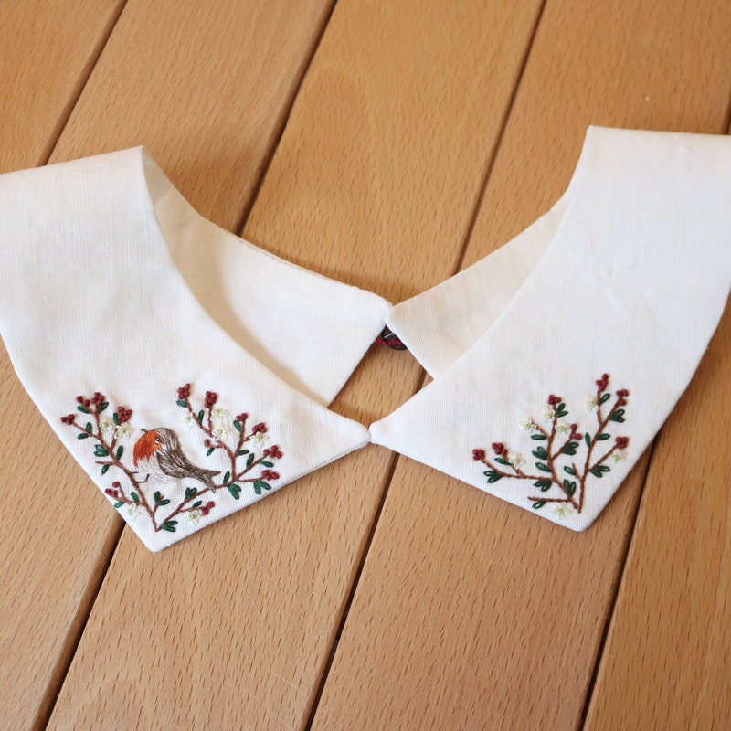 Collar Embroidery - Etsy
