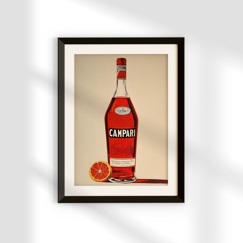 Campari Print - Etsy