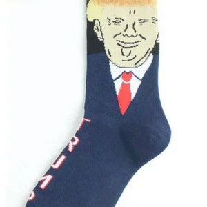 President Donald Trump Novelty hair Socks / Stockings Make America ...