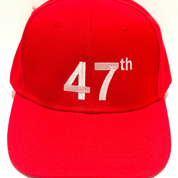 Trump 47 Hat - Etsy